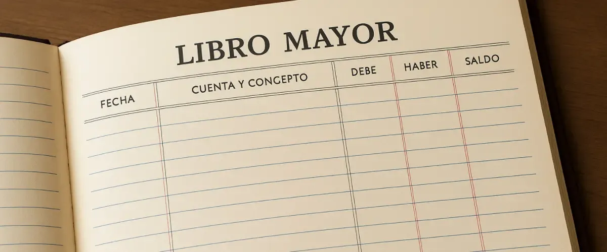 Libro mayor: qué es, y cómo elaborarlo correctamente ️CF®